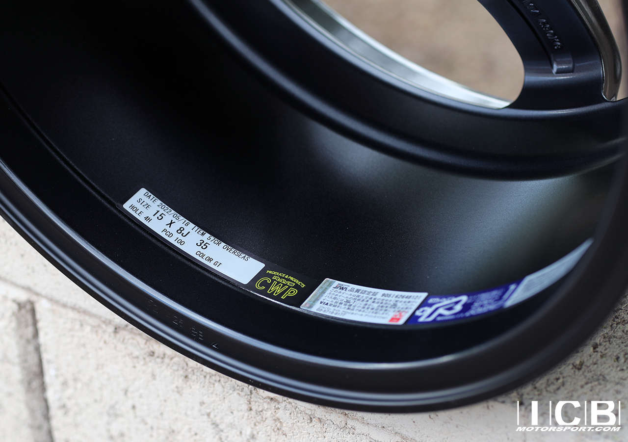 Rays Gram Lights 57CR 15X8 4X100 / 5X1143 +35 Offset Grace / Formula ...