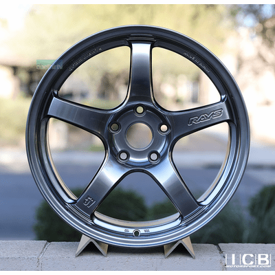 Rays Gram Lights 57CR 18X9.5 5X120 +38 Offset Grace / Formula Silver ...