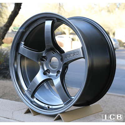 Rays Gram Lights 57CR 18X9.5 5X120 +38 Offset Grace / Formula Silver ...