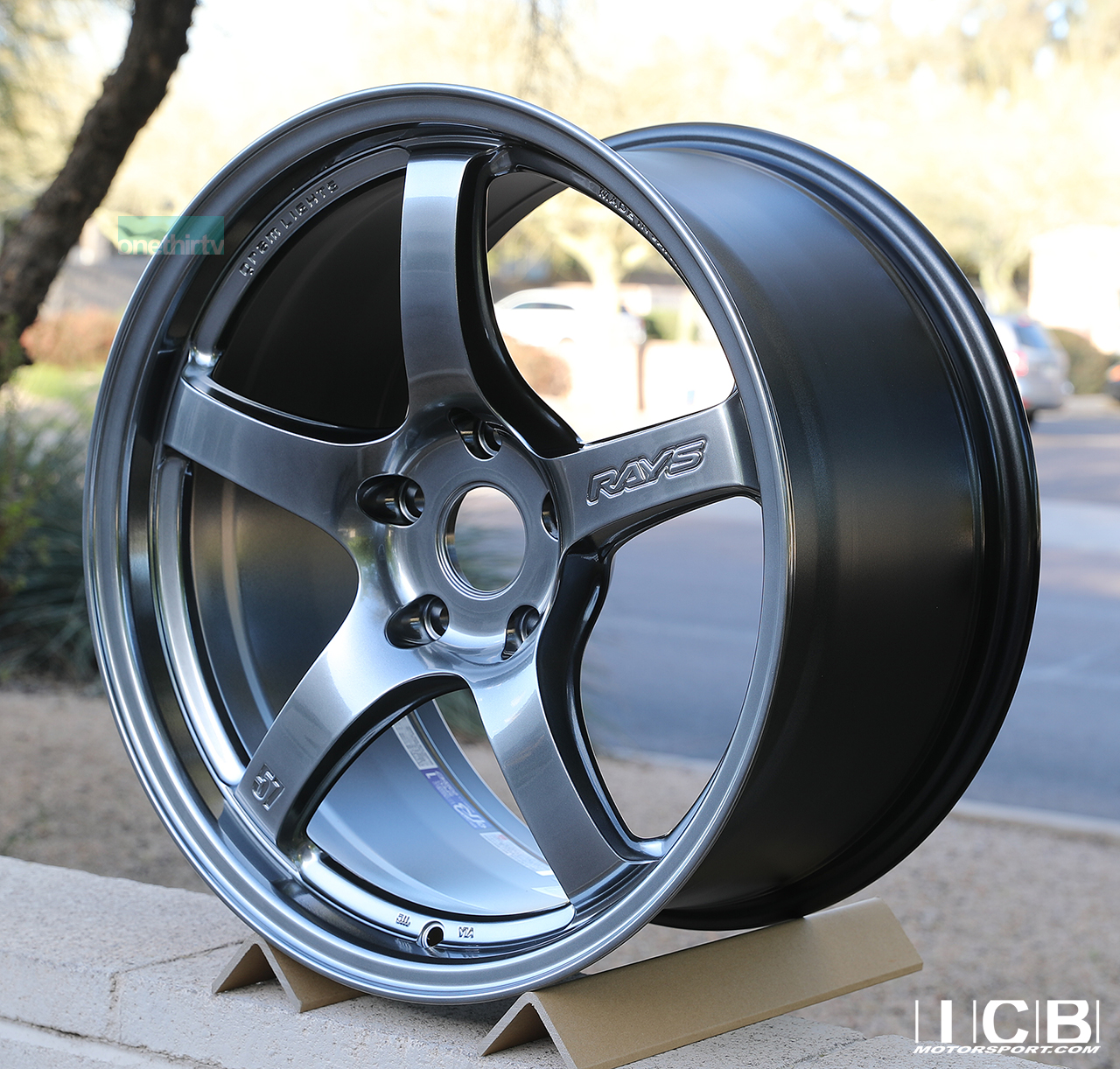 Rays Gram Lights 57CR 18X9.5 5X120 +38 Offset Grace / Formula Silver ...