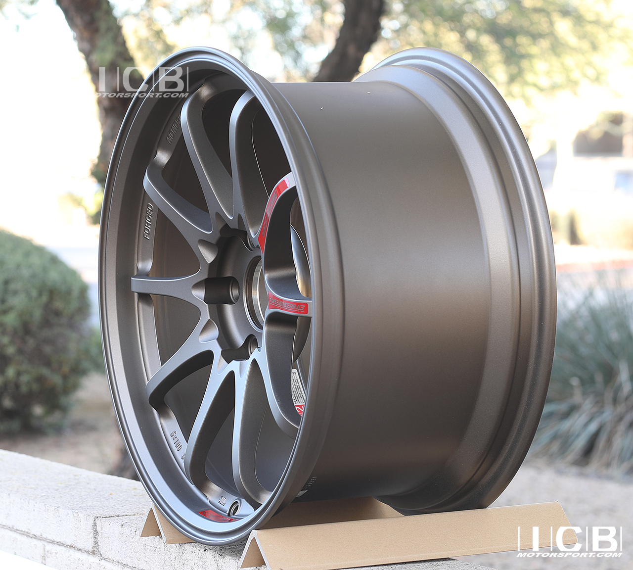 Rays Volk Racing CE28SL 18X9.5 5X120 +42 offset Blast Bronze Honda ...