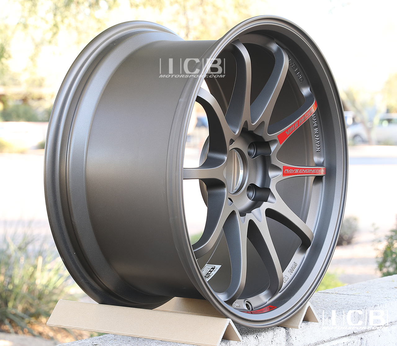 Rays Volk Racing CE28SL 18X9.5 5X120 +42 offset Blast Bronze Honda ...