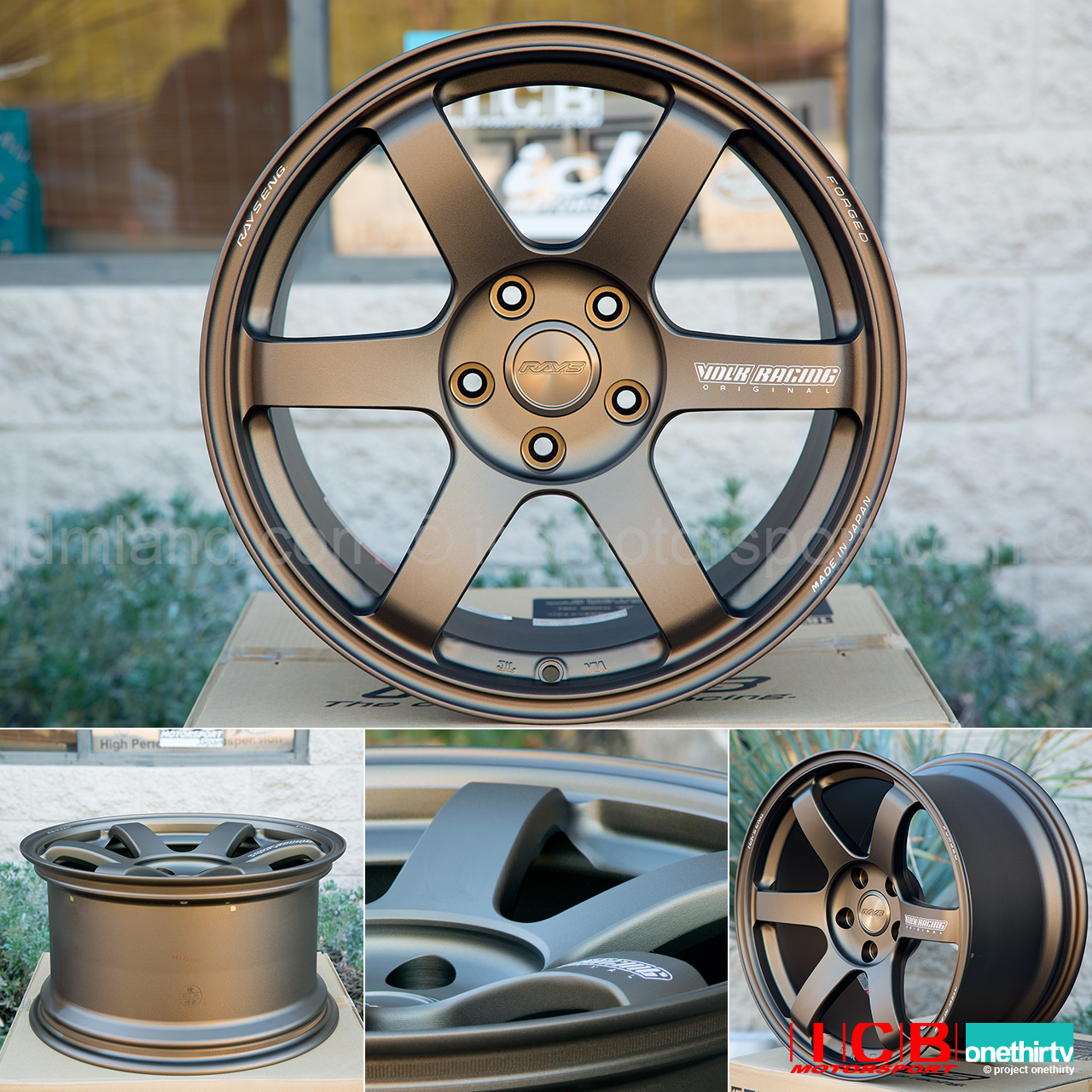 Rays Volk Racing TE37 SAGA Wheels 17X9.5 5X114.3 +38 Offset Concave ...