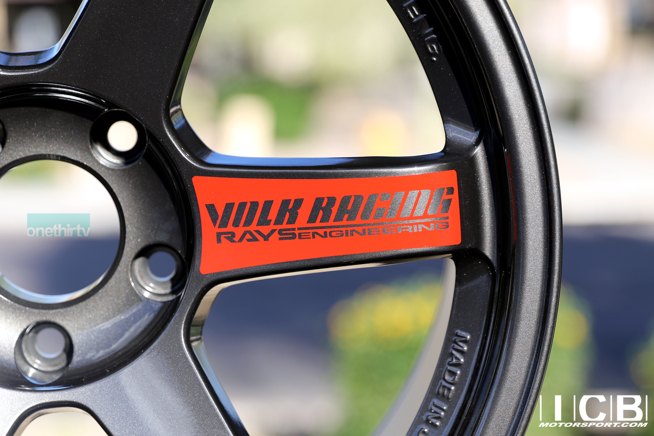 Rays Volk Racing TE37SL Diamond Black Wheels 18X10 +25 Offset 5X120 BMW ...