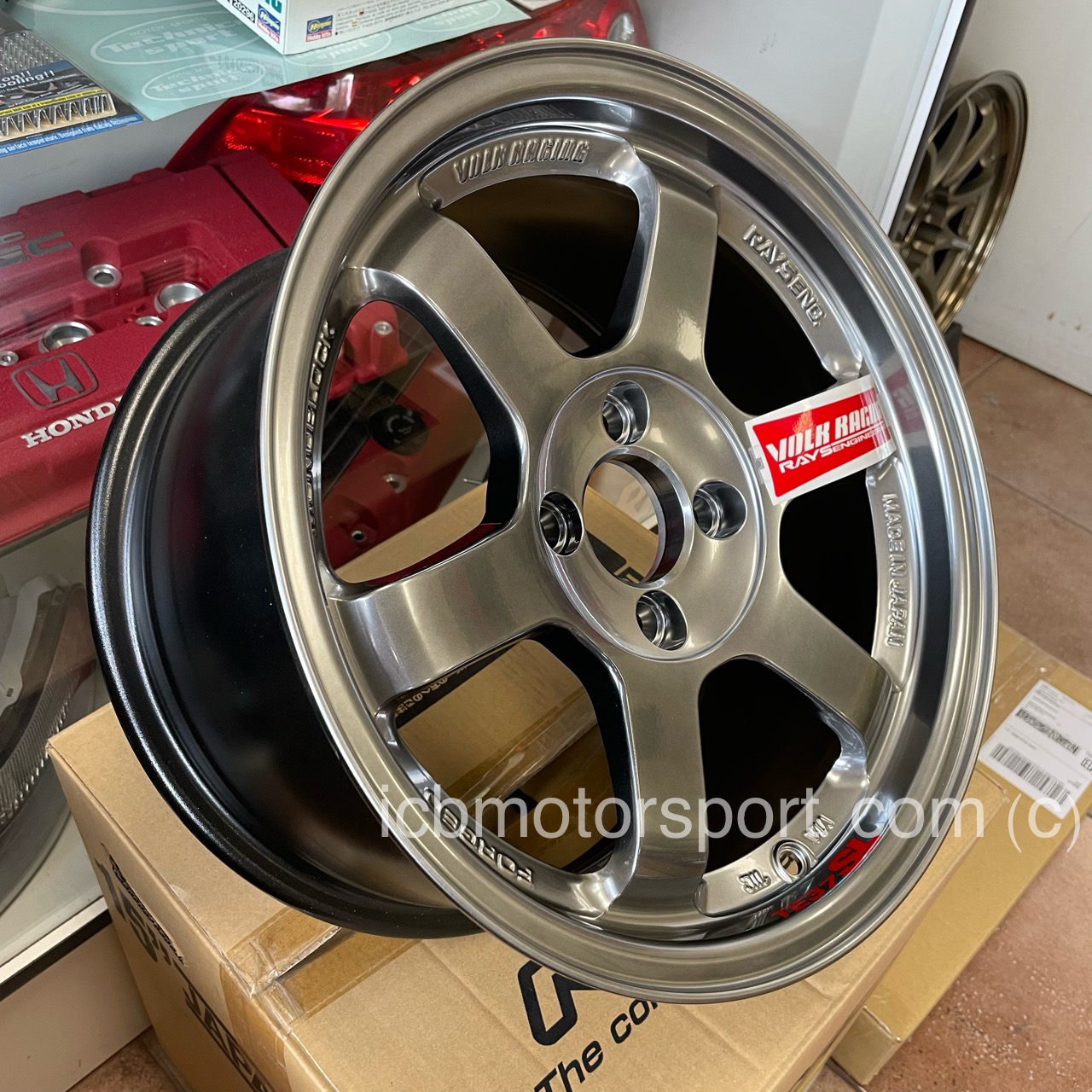 Rays Volk Racing TE37SL Limited Edition Super Lap Wheels 15X8 4X100 +35 Offset Formula Silver