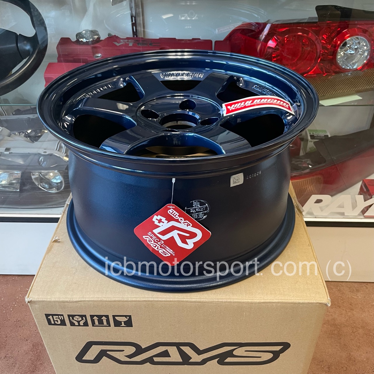 Rays Volk Racing TE37SL Limited Edition Super Lap Wheels 15X8 4X100 +35 Offset Mag Blue