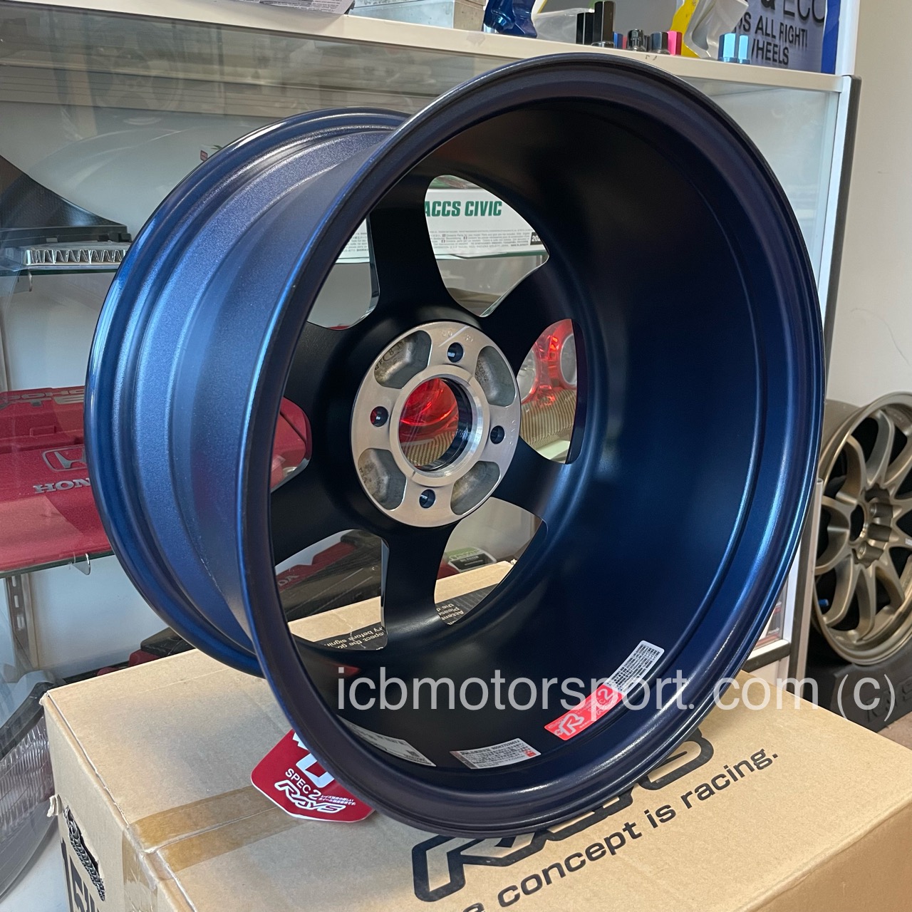 Rays Volk Racing TE37SL Limited Edition Super Lap Wheels 15X8 4X100 +35 Offset Mag Blue