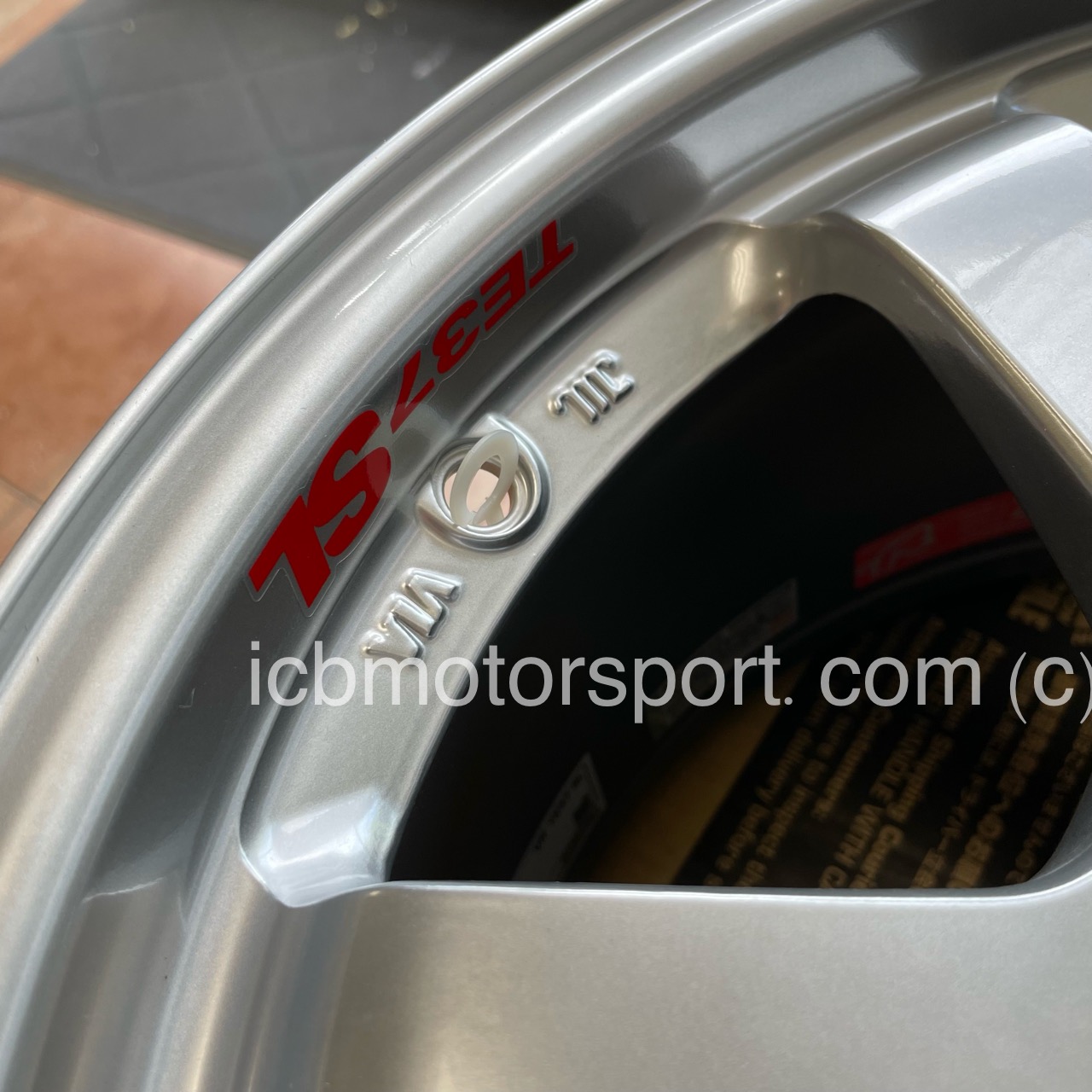 Rays Volk Racing TE37SL Limited Edition Super Lap Wheels 15X8 4X100 +35 Offset Mercury Silver ...