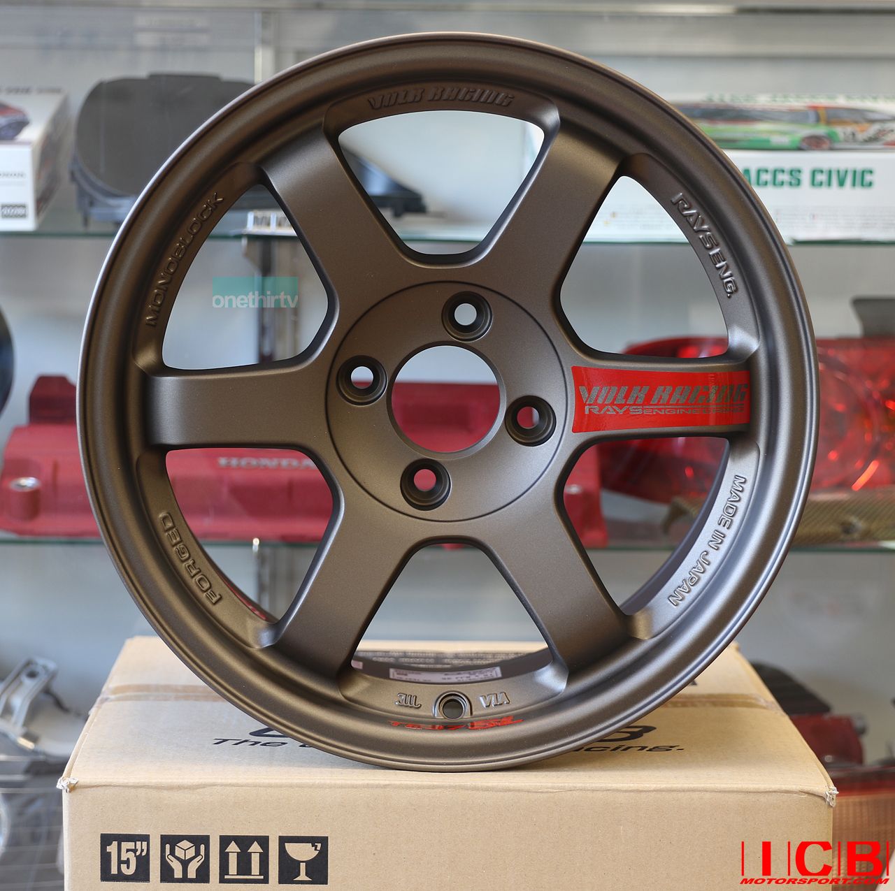 Rays Volk Racing TE37SL Limited Edition Super Lap Wheels 15X8 5X114.3 +32 Offset Blast Bronze