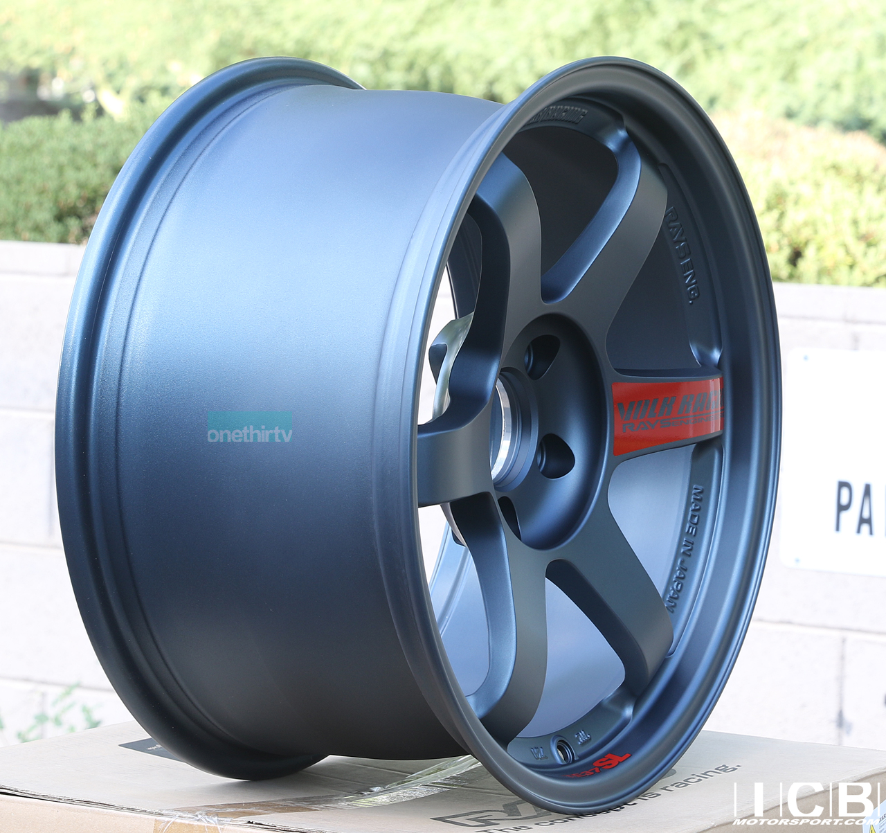 Rays Volk Racing TE37SL Matte Blue Gunmetal Wheels 17X9 5X114.3 +22 ...