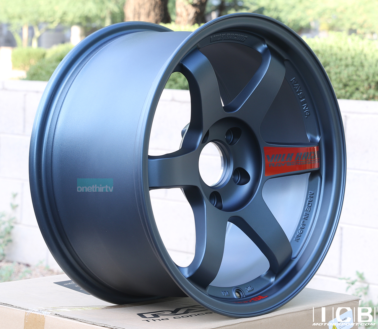 Rays Volk Racing TE37SL Matte Blue Gunmetal Wheels 17X9 5X114.3 +22 ...