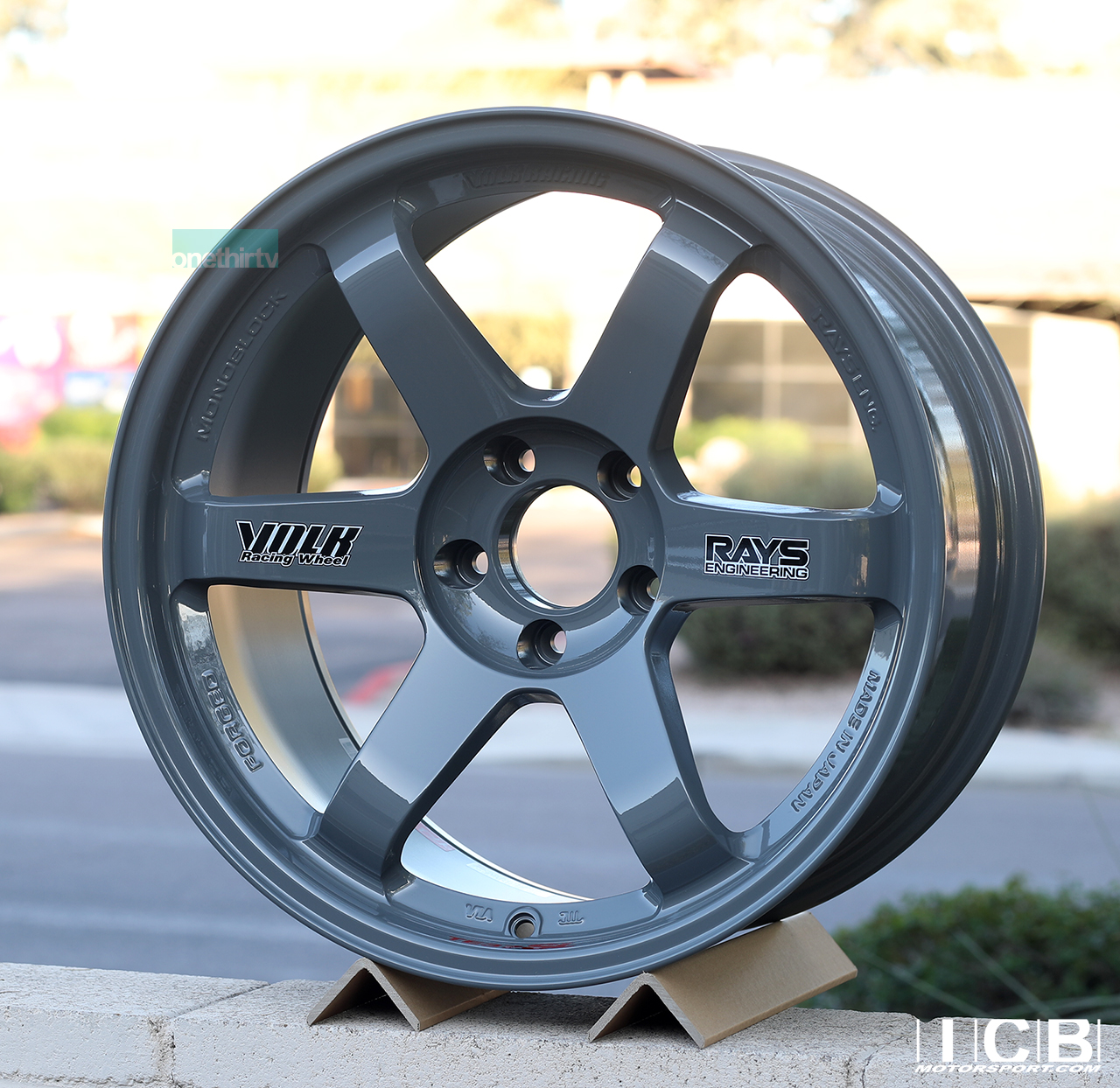 Rays Volk Racing TE37SL Tribute Edition Arms/Nardo Gray Wheels 18X10.5 ...