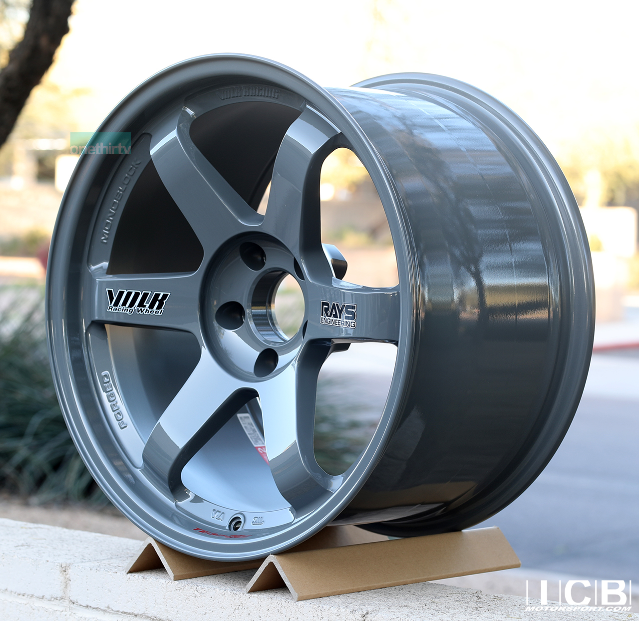 Rays Volk Racing TE37SL Tribute Edition Arms/Nardo Gray Wheels 18X10.5 ...