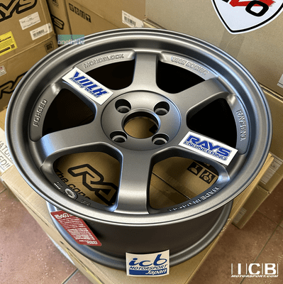 Rays Volk Racing TE37SL Tribute Edition Super Lap Wheels 15X8 4X100 +35 ...