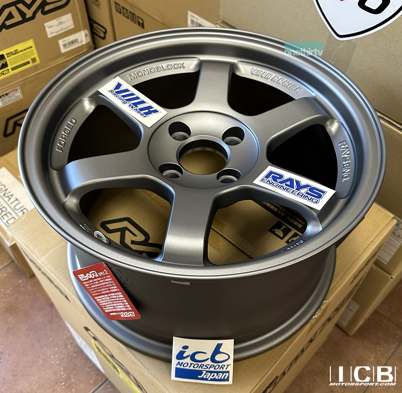 Rays Volk Racing TE37SL Tribute Edition Super Lap Wheels 15X8 4X100 +35 Offset Titanium Gunmetal