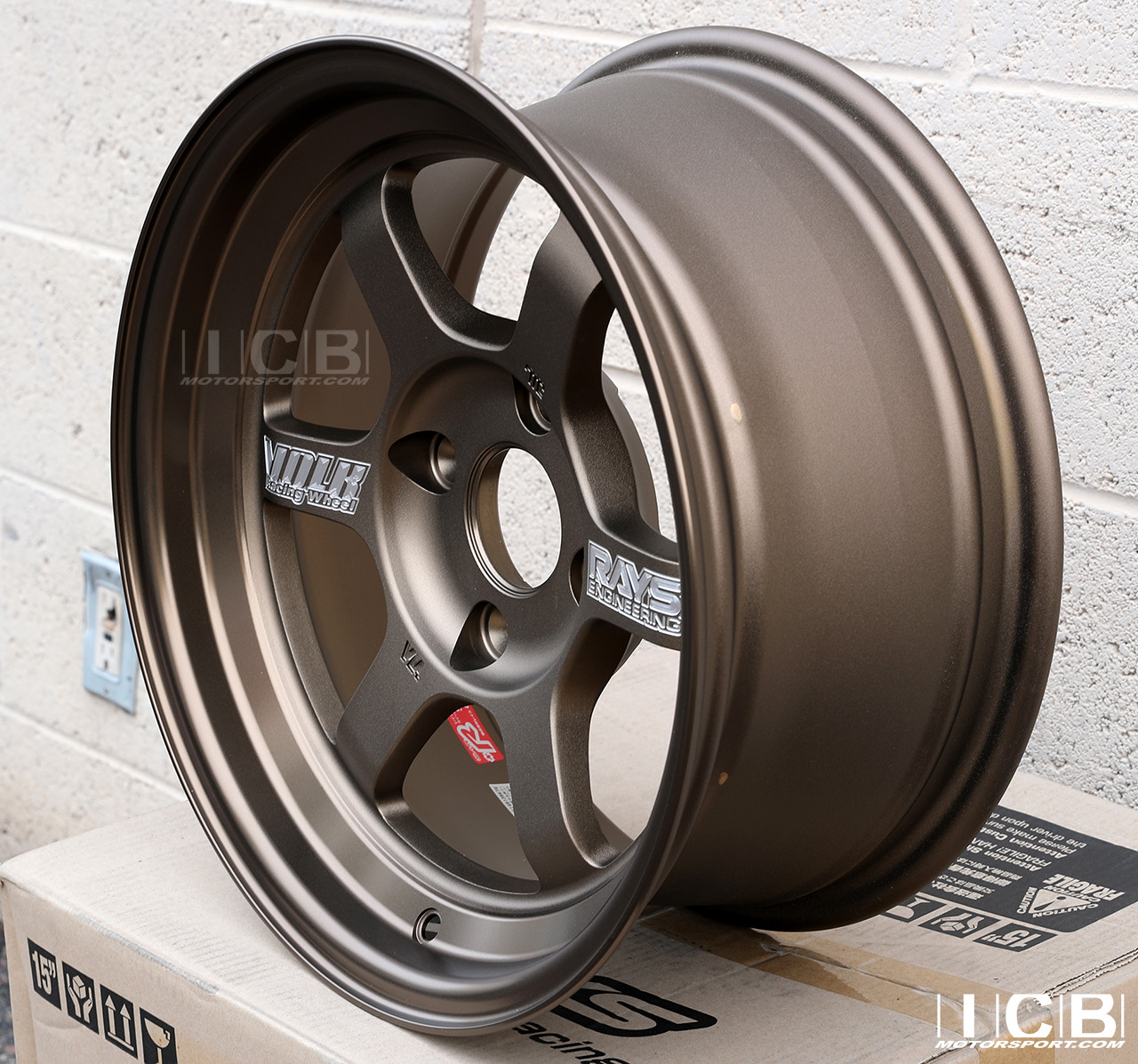 Rays Volk Racing TE37V 10TH Anniversary Edition Wheels 15X7 4X114.3 0 Offset Bronze