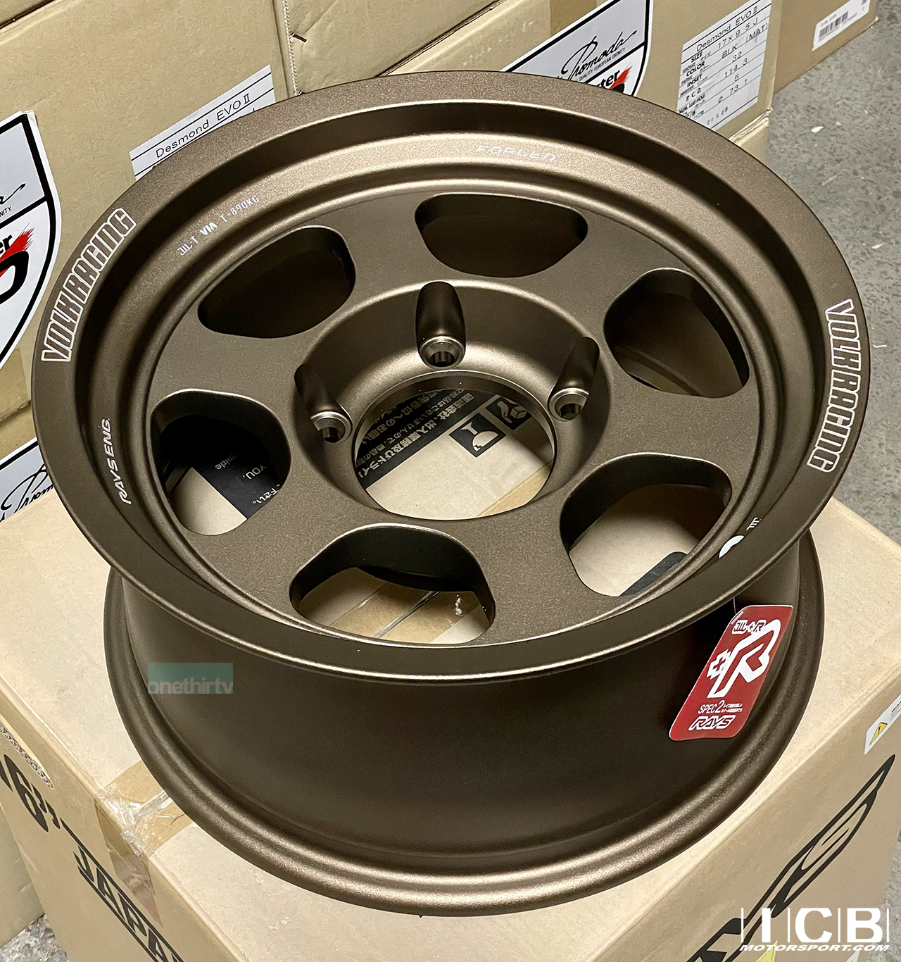 Rays Volk Racing TE37XT M-Spec Wheels 16X8 5X150 0 Offset Anodized Bronze