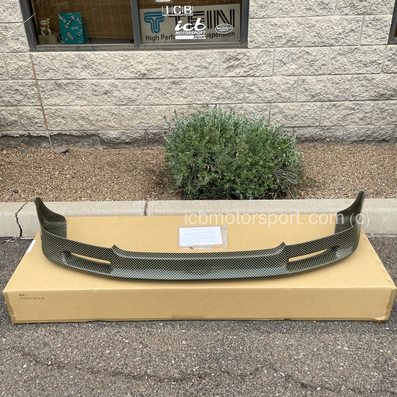 Rocket Dancer Civic EG6/EJ1 92-95 Front Lip Spoiler Carbon Kevlar RARE ...