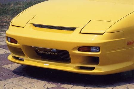 Rocket Dancer FRP Aero Front Bumper Nissan 180SX S13 240SX Htchback Pre ...