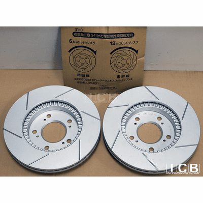 SEEKER High Carbon Front Brake Rotors Set for DC2 98 Spec. Type R EK9 ...