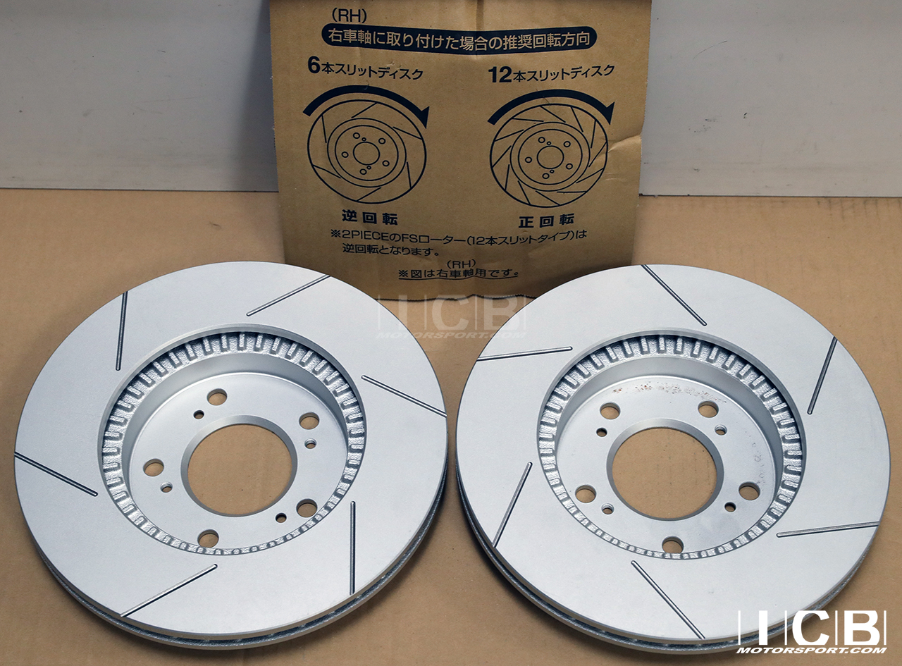 SEEKER High Carbon Front Brake Rotors Set for DC2 98 Spec. Type R EK9 ...