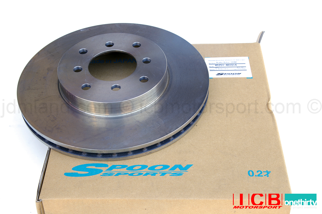 Spoon Sports Brake Rotor Front for Twin Block Calipers 280mm - Civic ...