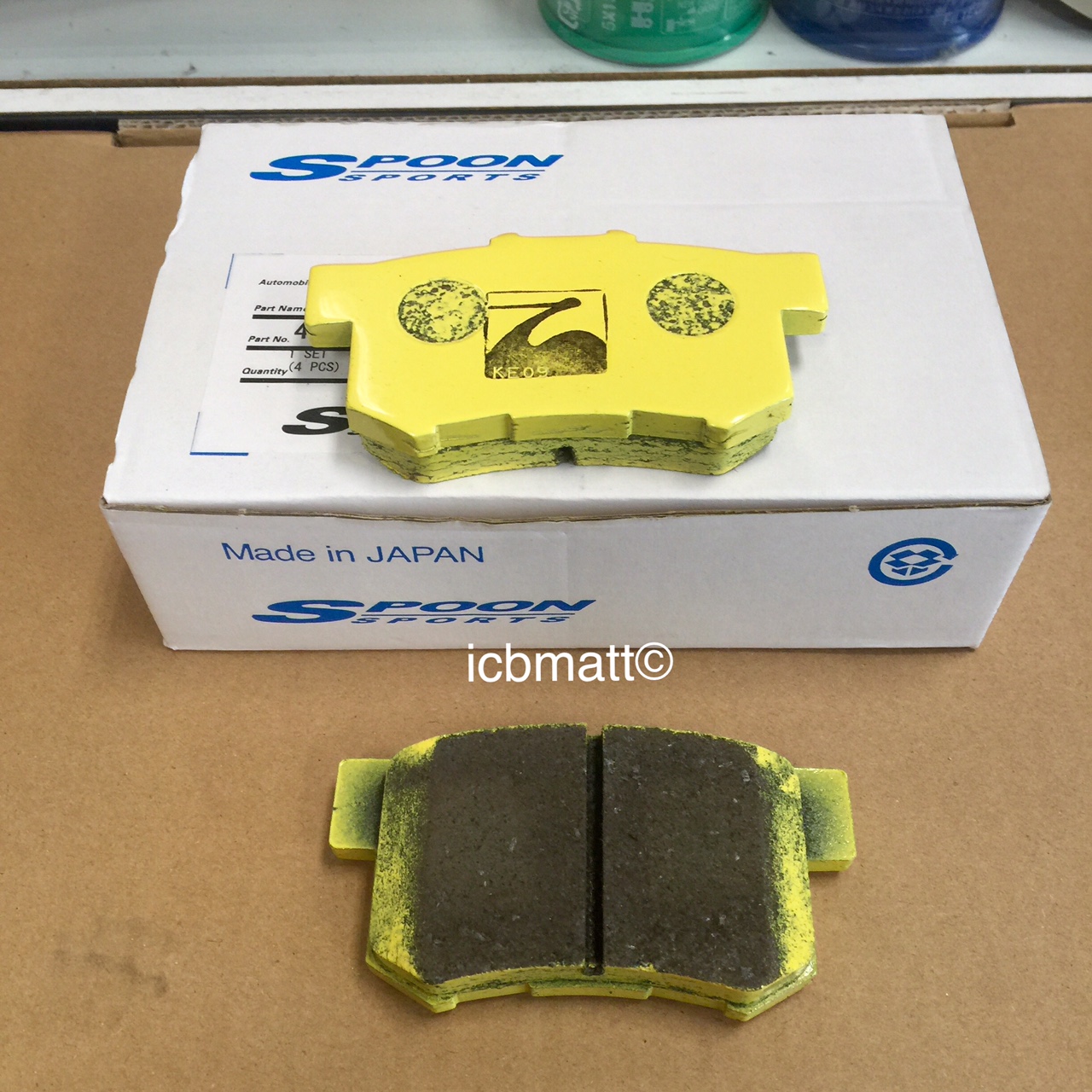 Spoon Sports Civic EK9 Type R Integra DC2 Type R Rear Brake Pads 43022 ...