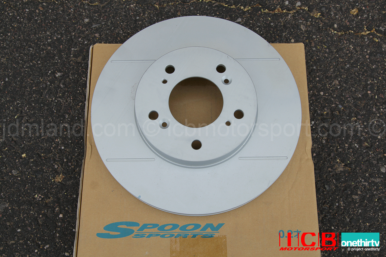 Spoon Sports Front Brake Rotor Slit Civic EK9 Integra DC2 98 Spec USDM ...