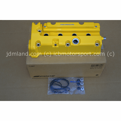 Spoon Sports K20A DC5/EP3 DOHC iVTEC Yellow Valve Cover 12310-DC5-000