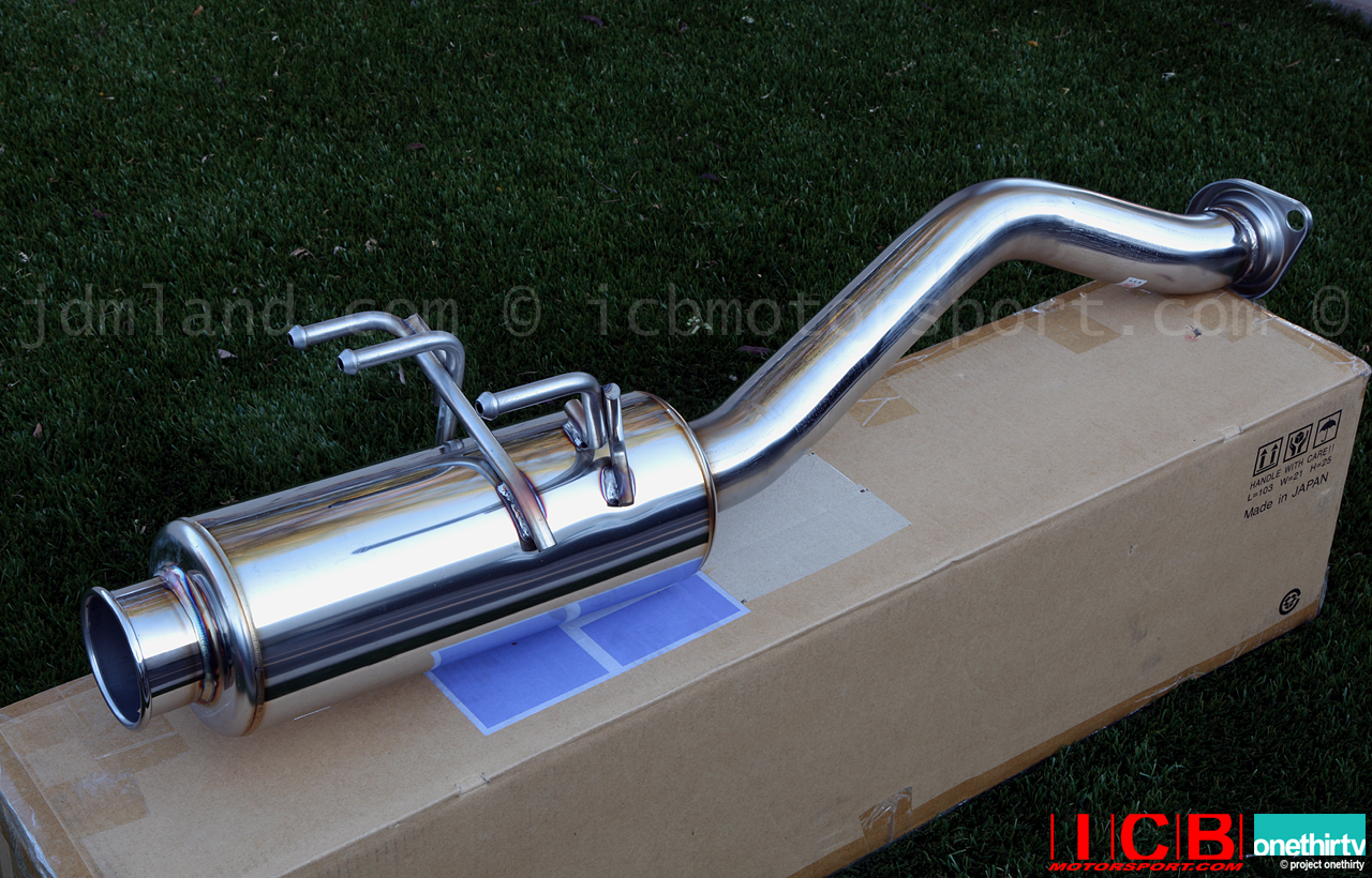 Spoon Sports N1 Muffler Civic FD2 Type R 18030-FD2-011 Pre-Order