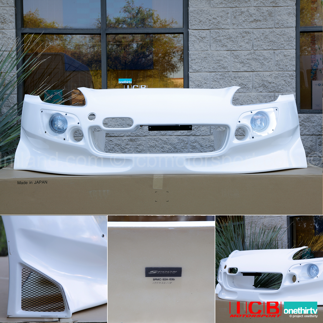 Spoon Sports S2000 S-Tai Aero Bumper Version1 71101-AP1-000