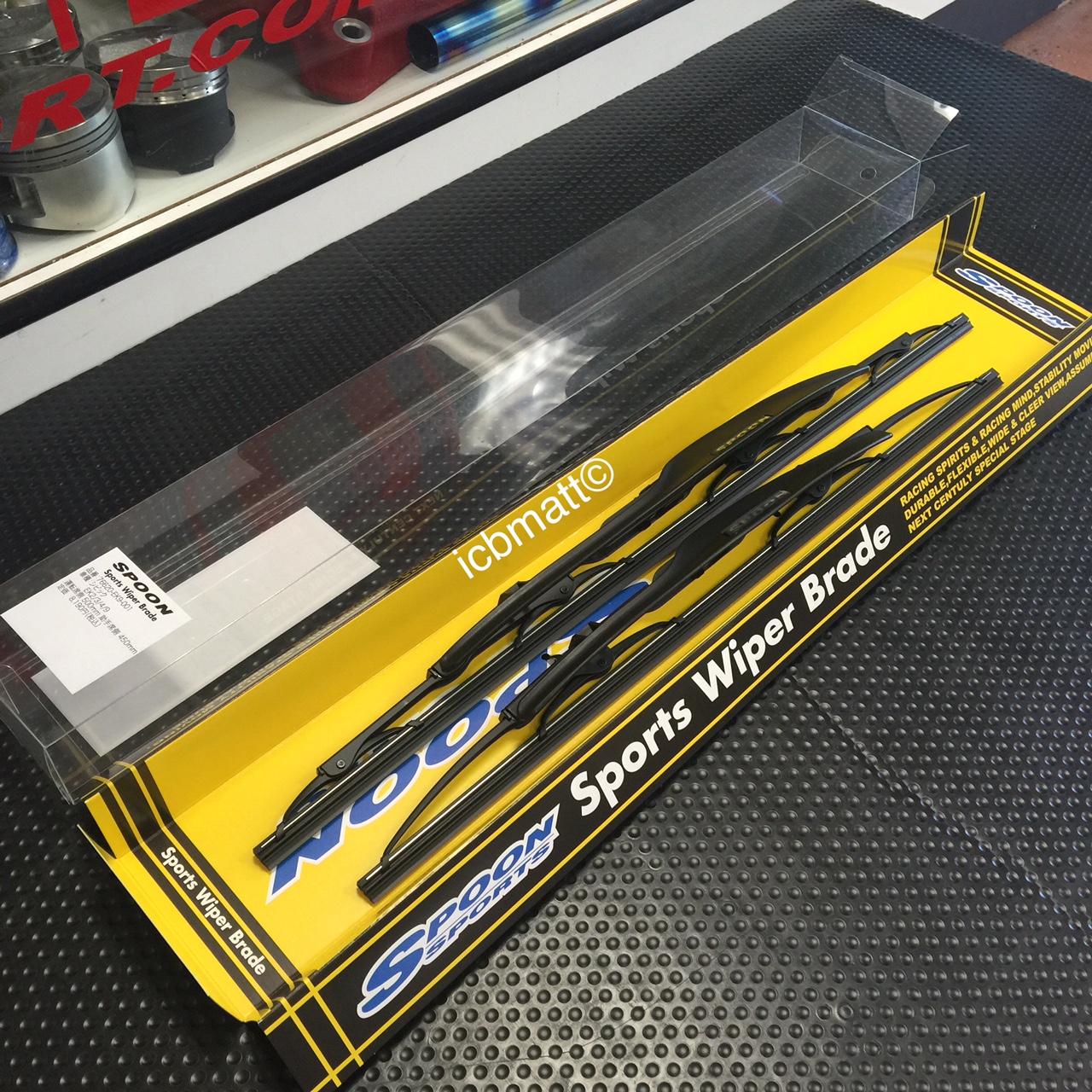 Spoon Sports Windshield Wiper Set for LHD Civic EK2/3/4/9 76620-EK9-001