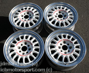 Sprint Hart CP-R CPR 15" White (4X114.3) - SOLD!