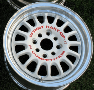 Sprint Hart CP-R CPR 15" White 4X114.3 - SOLD