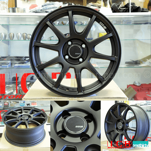 SSR GTV02 15X7 4X100 +35 Offset Flat Black