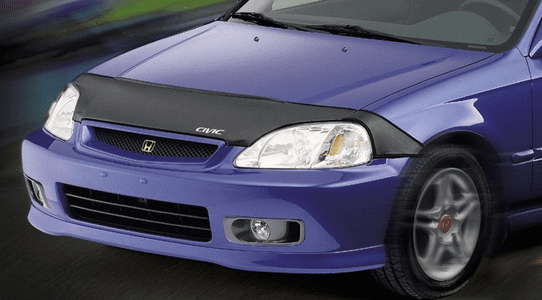 USDM Civic EM1 99-00 Si Front Lip Spoiler - Electron Blue Pearl B95P