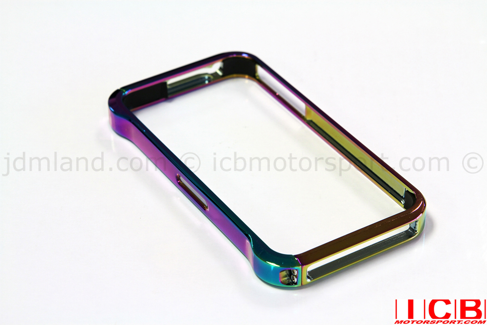 USDM ICB Motorsport Billet Aluminum Neo Chrome Apple iPhone 4/4S Bumper