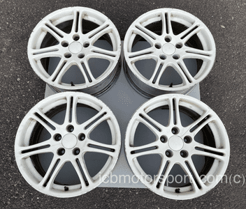 Used Civic EP3 Type R Champ. White Wheels 17X7 +60 Offset
