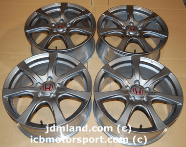 Used FD2 Civic Type R Gunmetal Wheels 18X7.5 +60offset MINT Sold