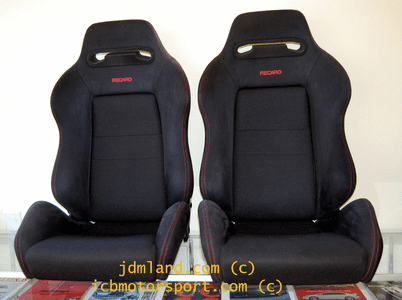 Used Honda DC2 Integra Type R Black Recaro Seats - SOLD