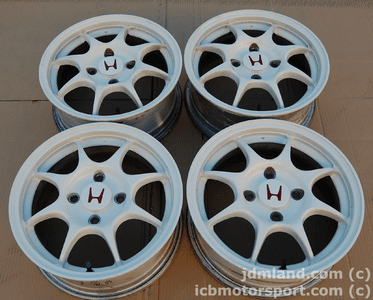Used JDM DC2 ITR Type R 96 Spec CW Wheels 15" - SOLD