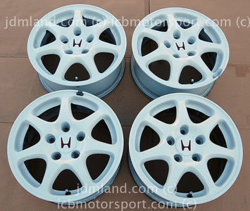 Used JDM EK9 Civic Type R CW Wheels 15" 5X114.3 Sold