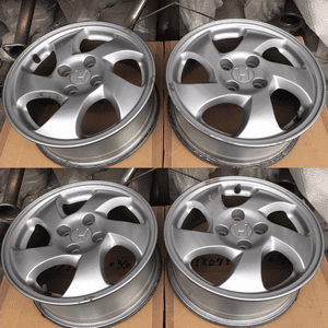 Used JDM Honda Civic EK4 SiR Wheels 15" 4X100 +45 Offset