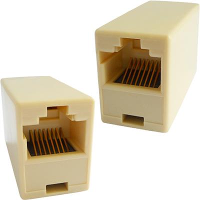 Computers Network RJ45 8-pin Modular Inline Coupler