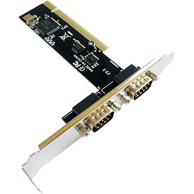 PCI RS232 Serial Adapter Card with 16550 UART Serial Adapter 2 Port