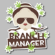 Branch Manager Animal Sticker|Vinyl Stickers|Marijuana Stickers|Clear ...