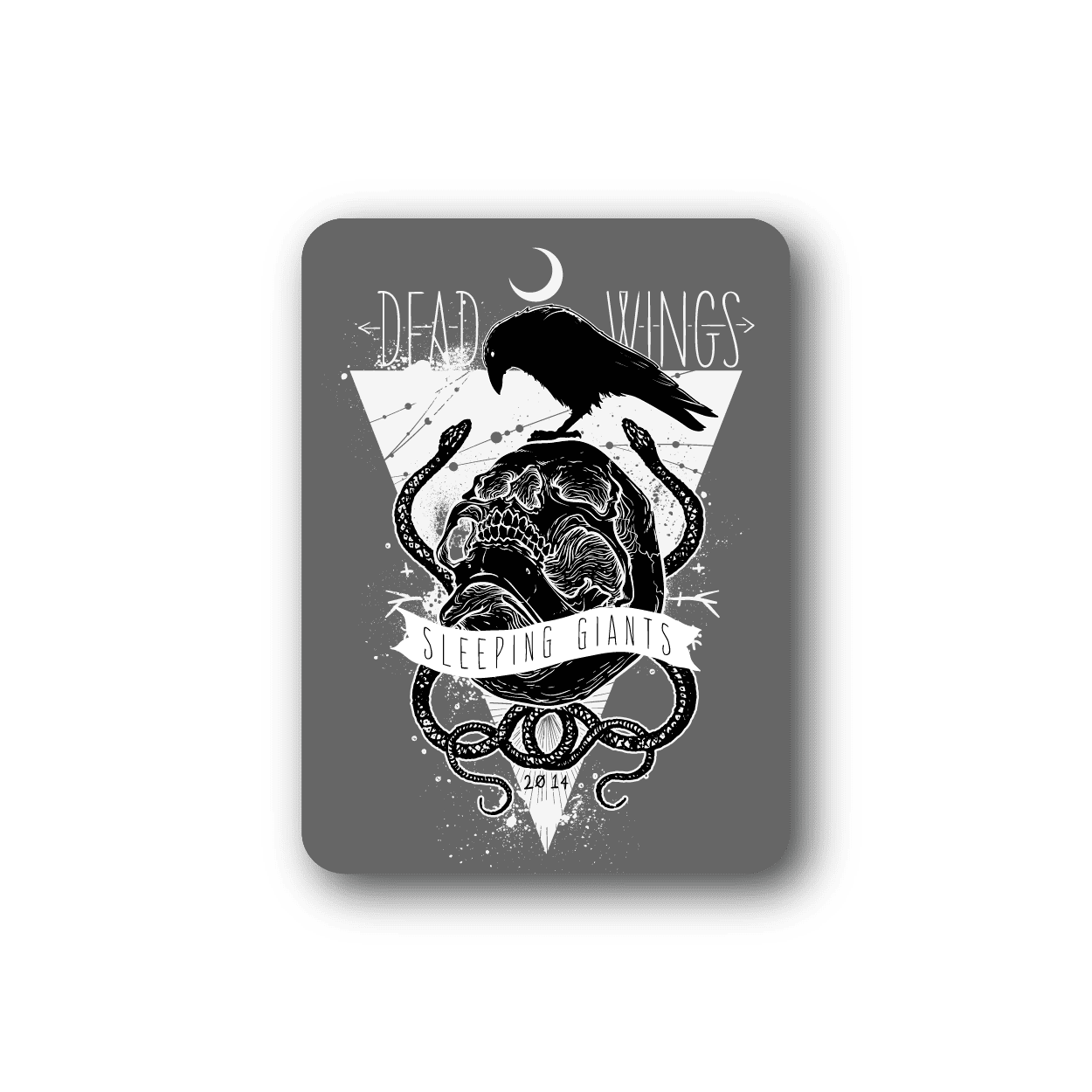 SAT Sleeping Giants - Vinyl Stickers - Gloss Stickers