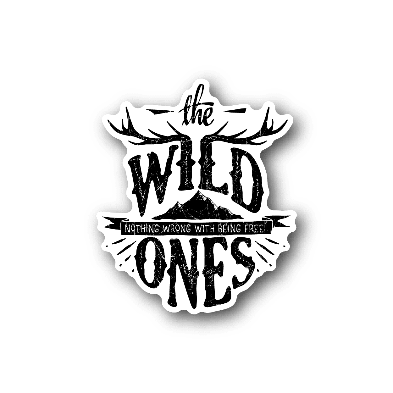 SAT The Wild Ones - Vinyl Stickers - Gloss Stickers
