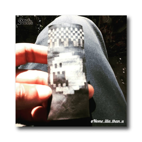 Ghost Image Blunt - Marijuana Sticker