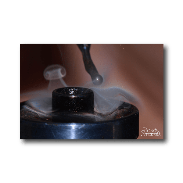 Melting Dabs - Marijuana Sticker 002